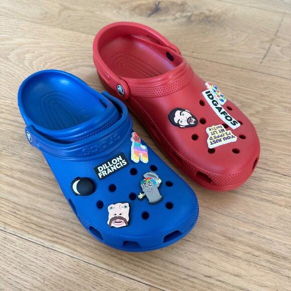 CROCS | Shoes | Rare Crocs Dillon Francis Original Crocs In Blue And ...